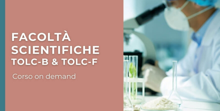 Corsi Test ammissione Biologia e Biotecnilogie TOLC-B - Test.academy